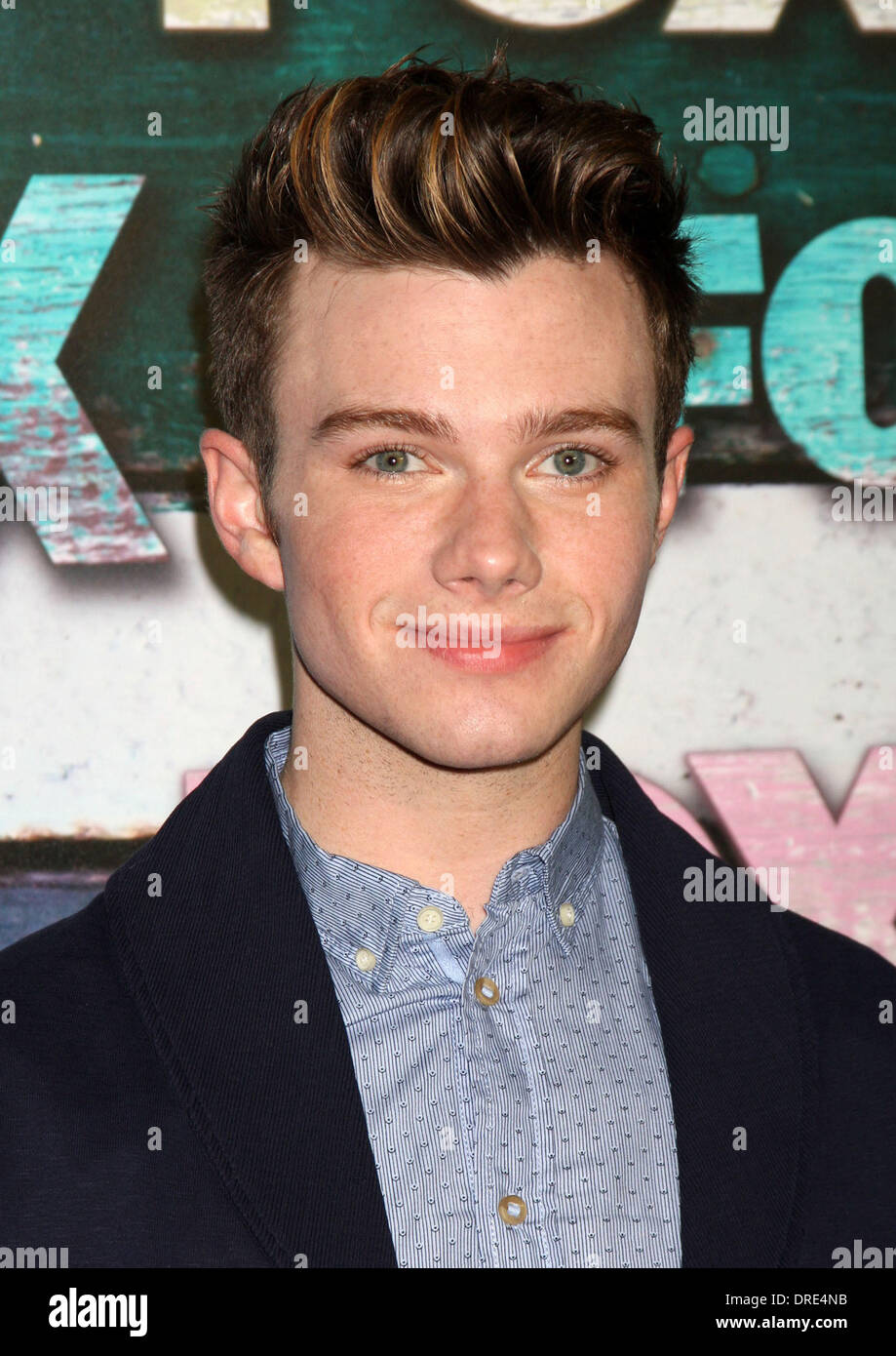 Chris Colfer Fox All-Star party held at Soho House - Arrivals Los ...