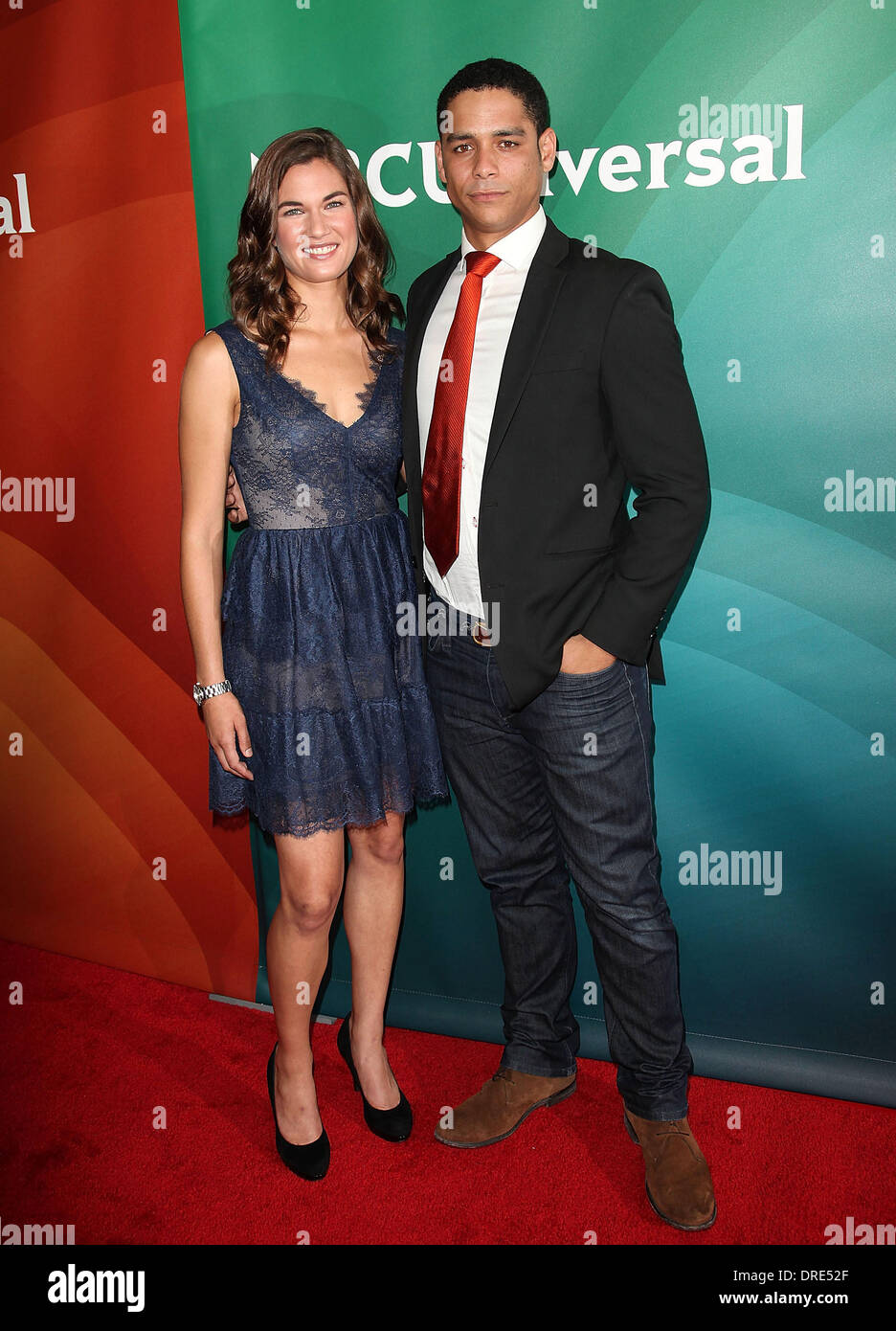 Teri Reeves and Charlie Barnett NBC Universal Press Tour at Beverly ...