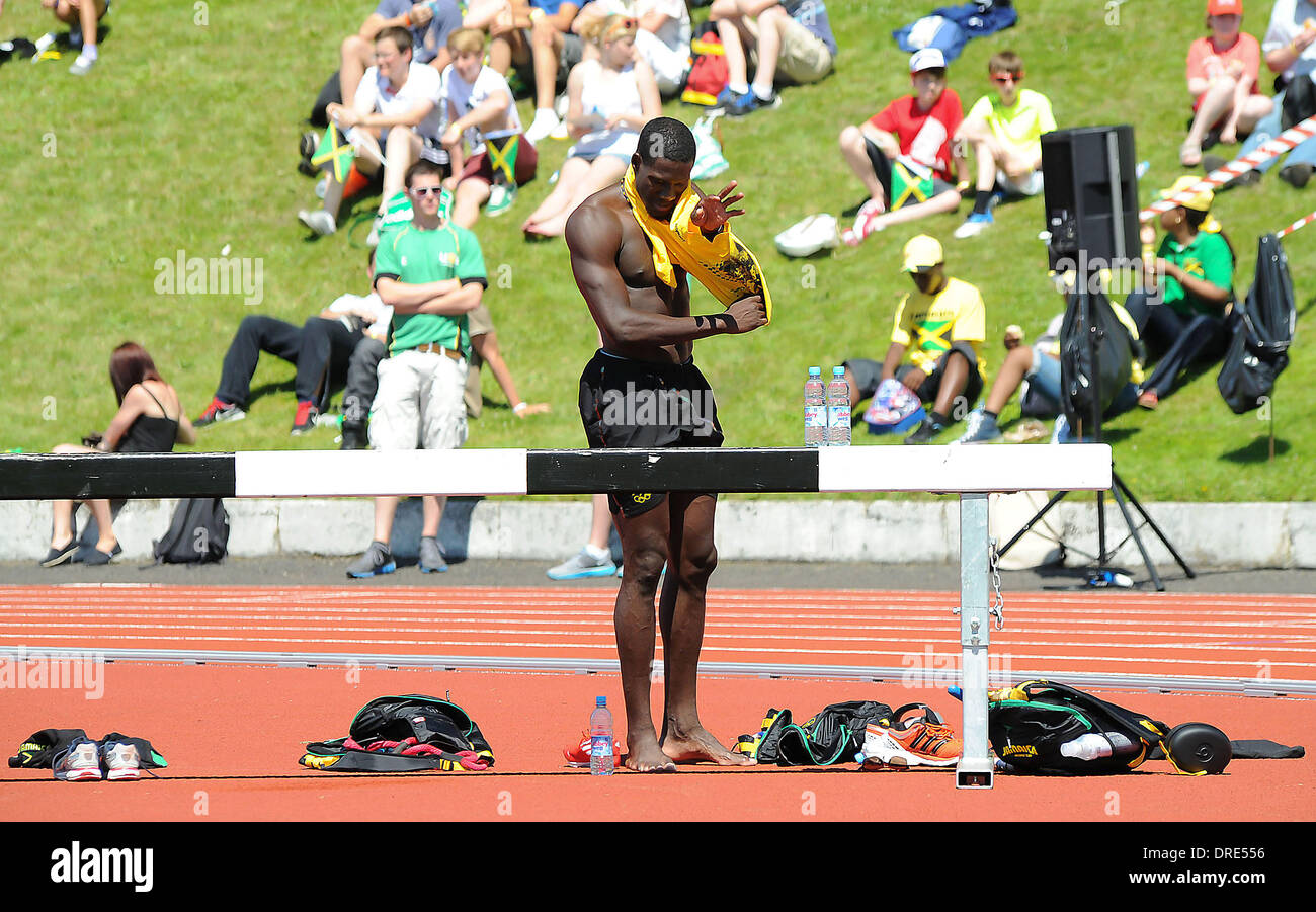 Leford Green (400m and Hurdles), Jamaican track and field team athletes ...