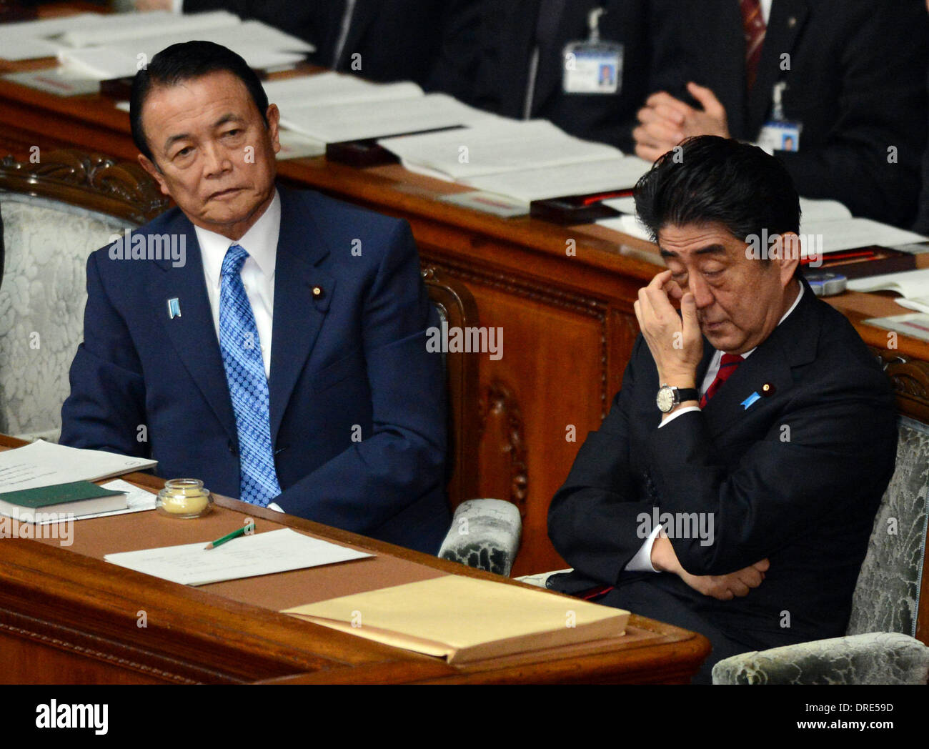 Japanese prime minister abe hi-res stock photography and images - Alamy