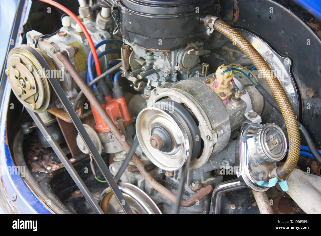 Close up of car engine Stock Photo - Alamy