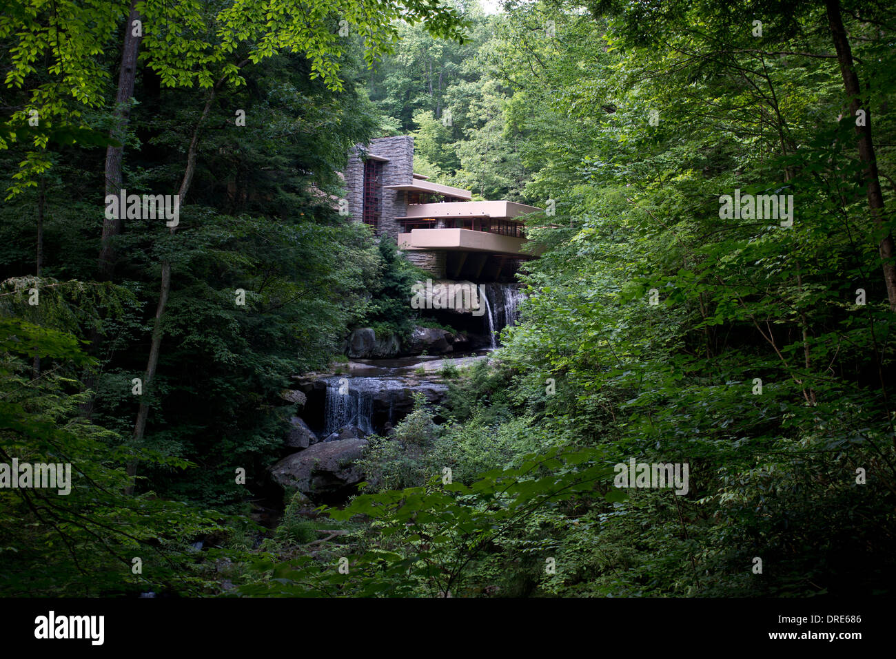 Falling Water, Mill Run, United States. Architect: Frank Lloyd Wright ...
