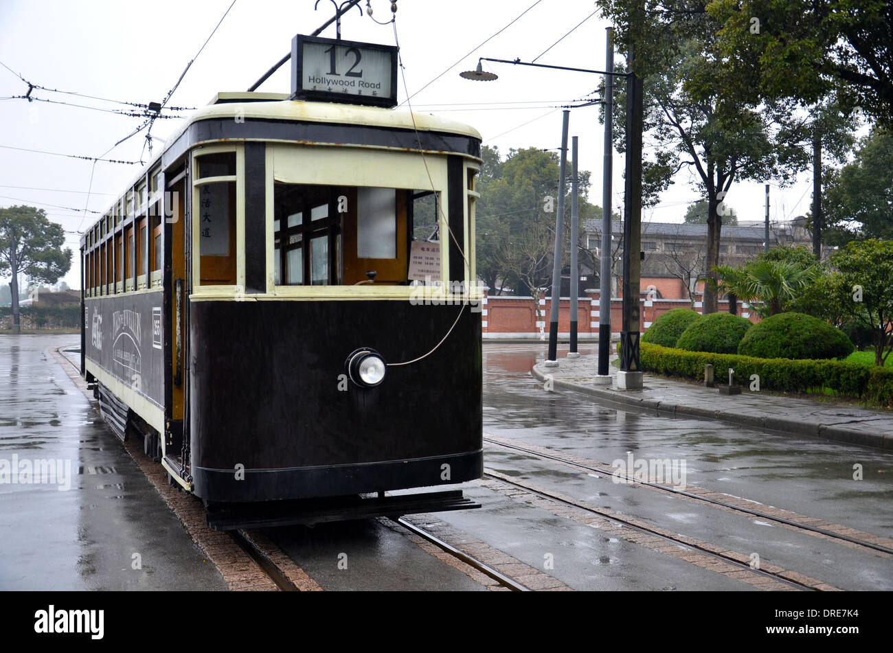 Tram shanghai hi-res stock photography and images - Alamy