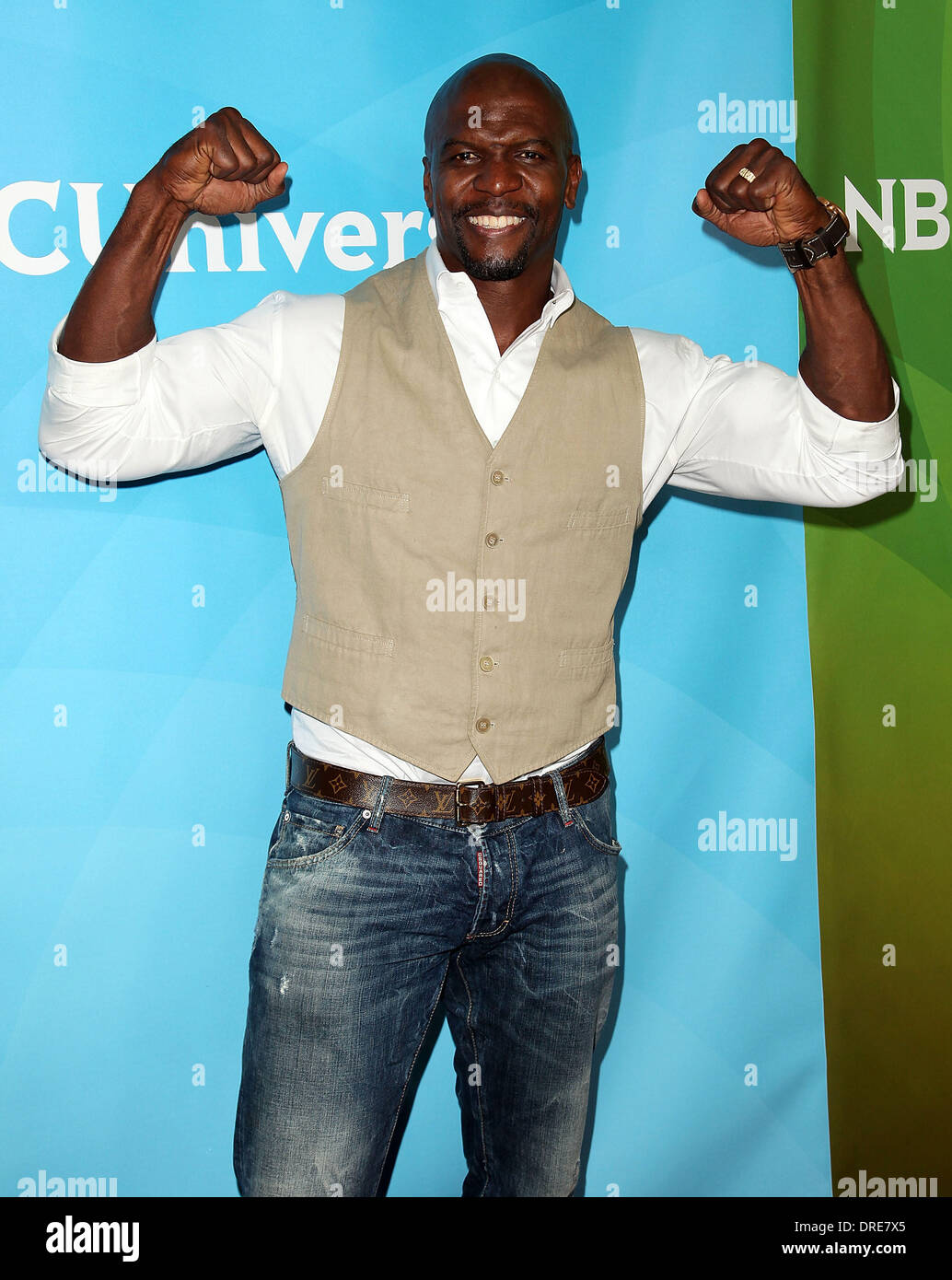 Terry Crews NBC Universal Press Tour at Beverly Hilton Hotel Beverly ...