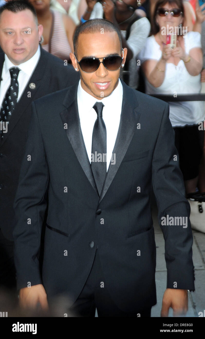 Lewis hamilton celebrating hi-res stock photography and images - Alamy