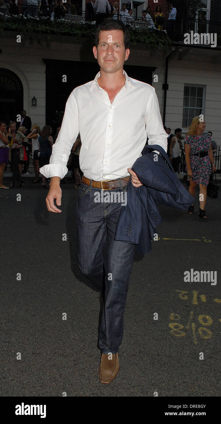 Tim Henman at the launch of Hideaways House at Morton's Club London ...