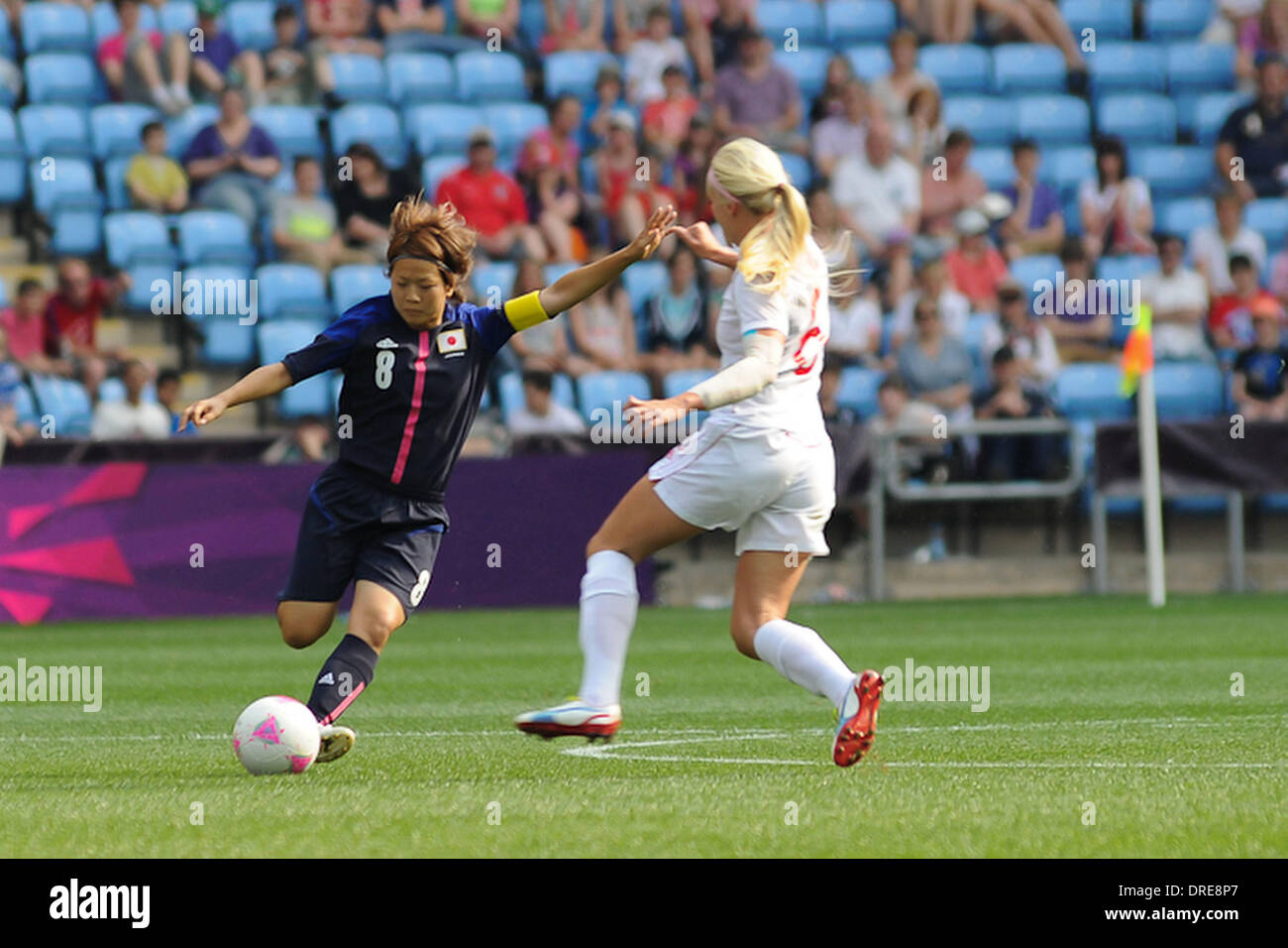 Aya Miyama (Japan) Women's Football first round Group F Match of the ...