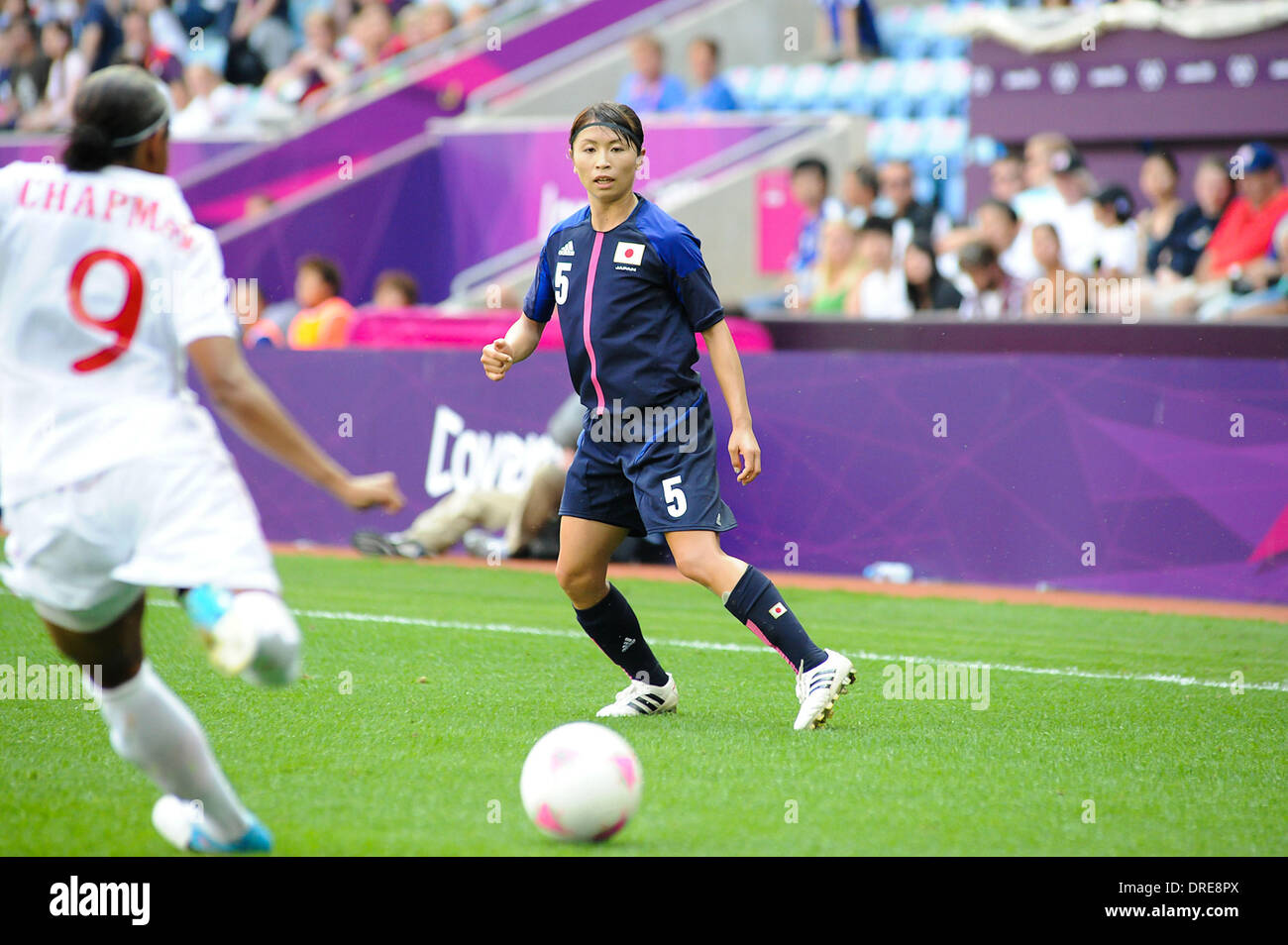 Aya Sameshima (Japan) Women's Football first round Group F Match of the ...