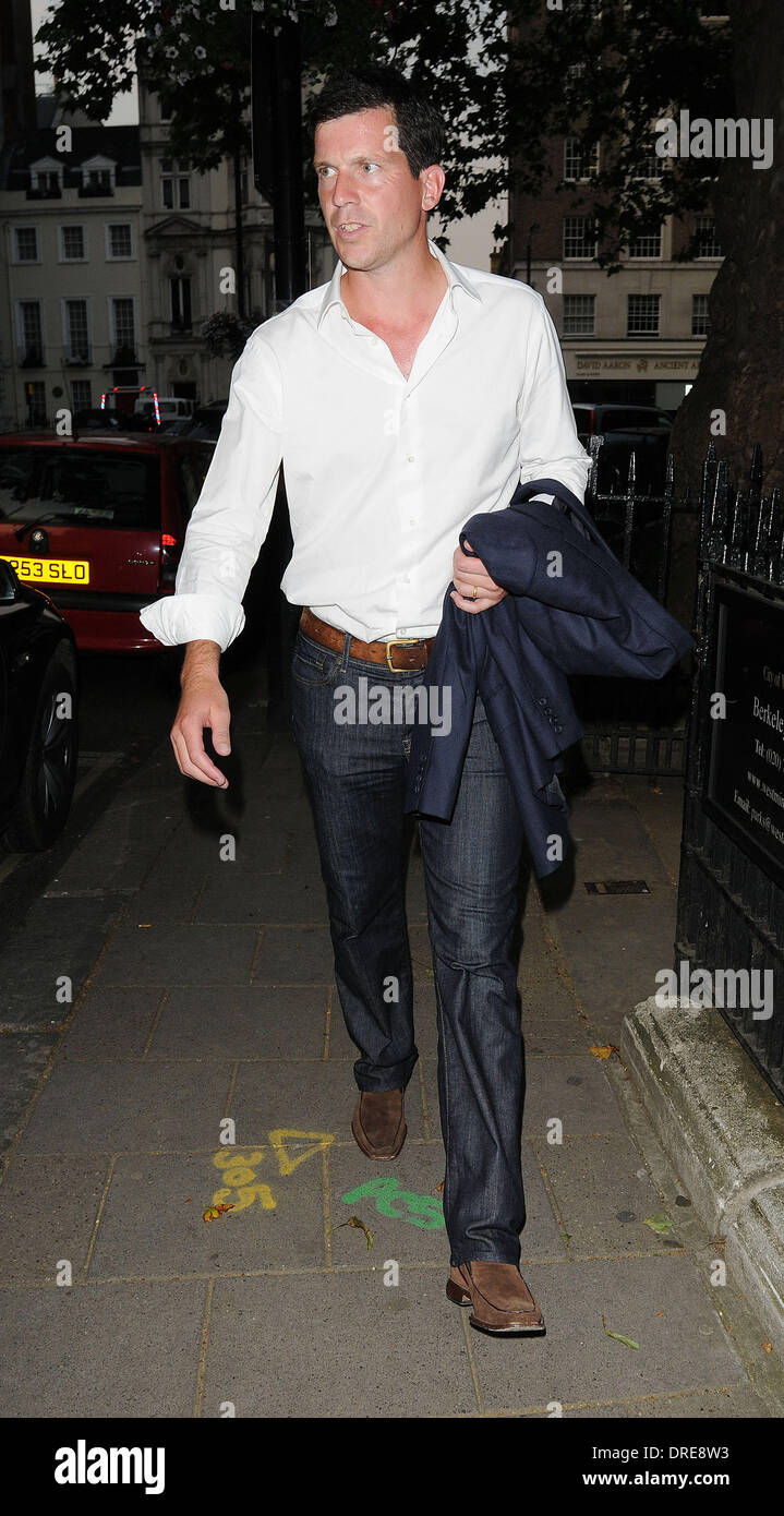 Tim Henman, at the launch of Hideaways House at Morton's Club London ...
