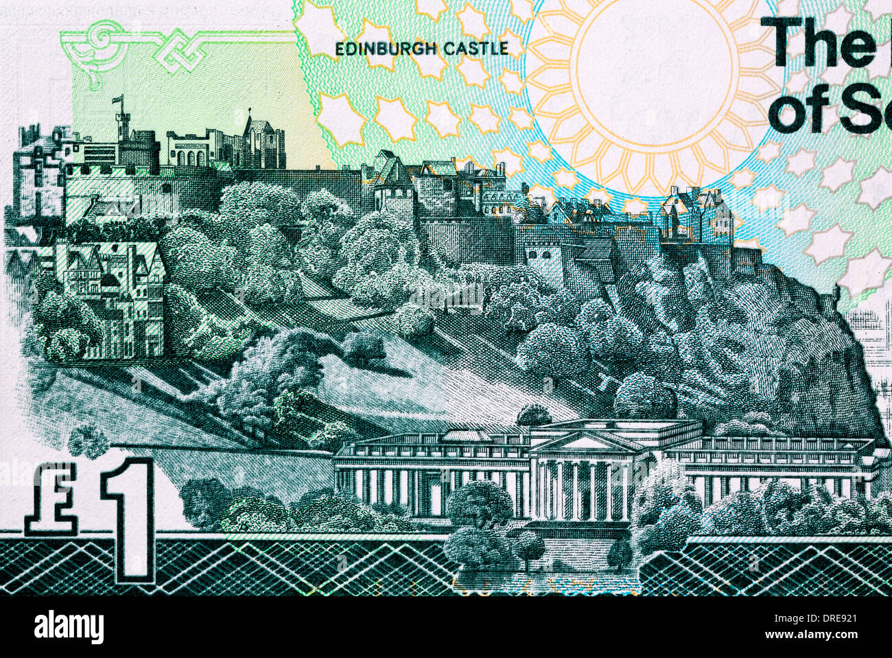 Scottish One Pound Note High Resolution Stock Photography and Images ...