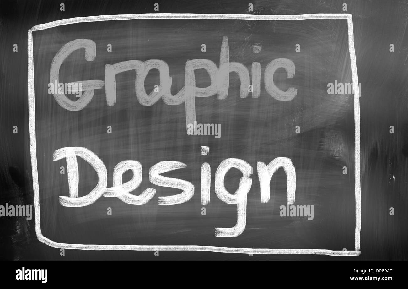 Graphic Design Concept Stock Photo - Alamy