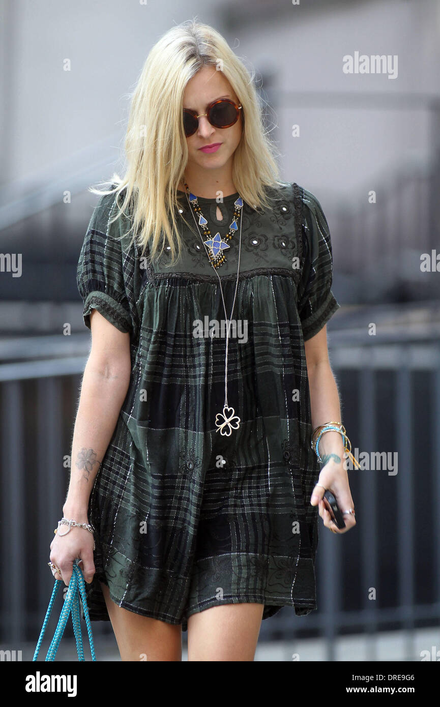 Fearne Cotton at the BBC Radio 1 studios London, England - 26.07.12 ...