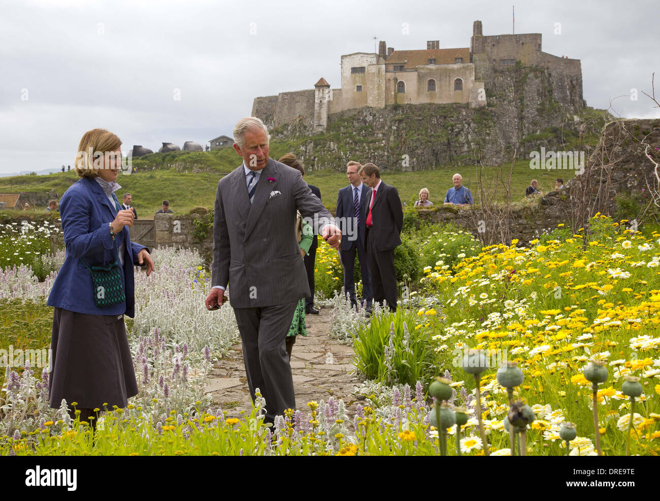 Prince Charles, Prince of Wales (President the National Trust) on Holy ...