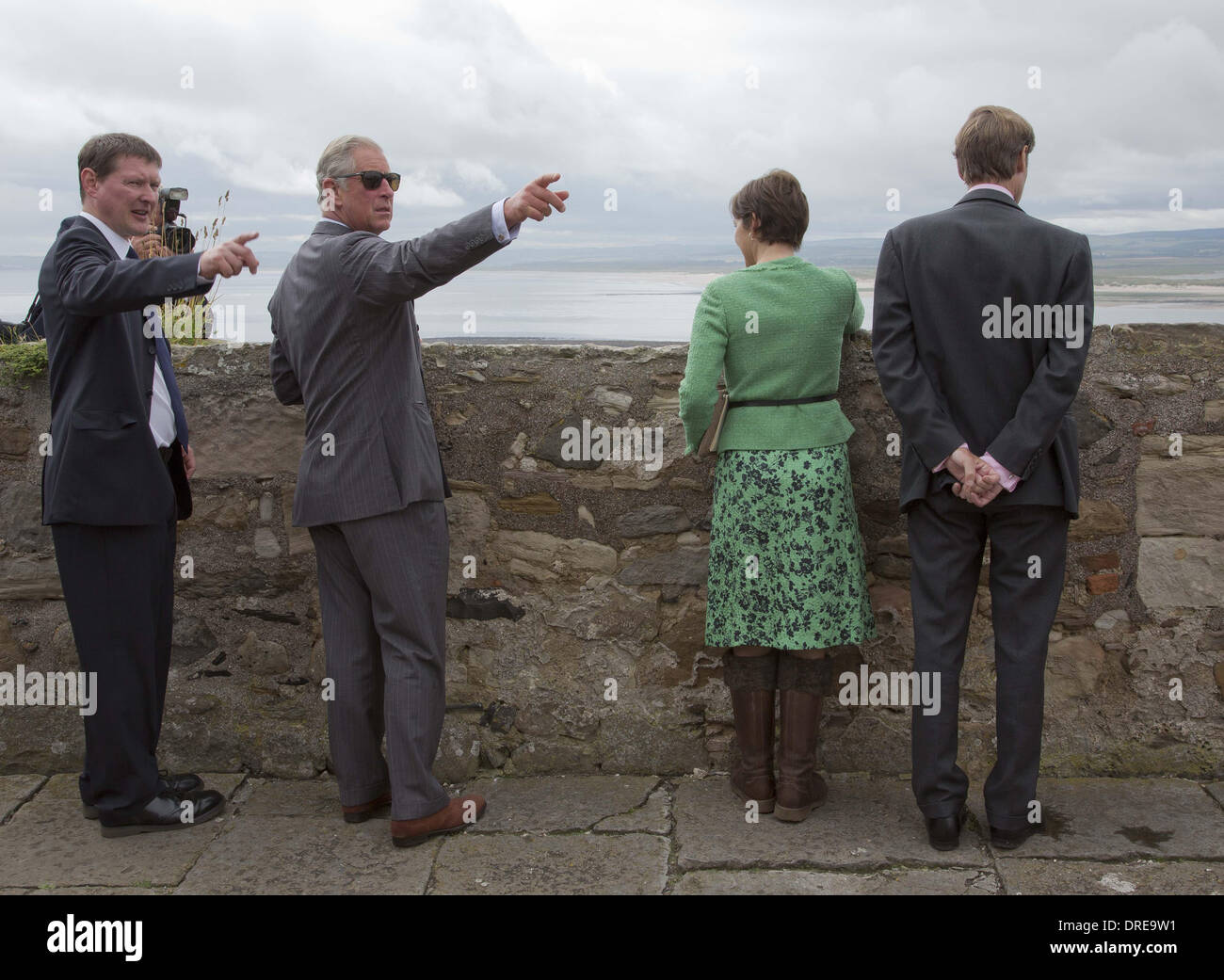 Prince Charles, Prince of Wales (President the National Trust) on Holy ...