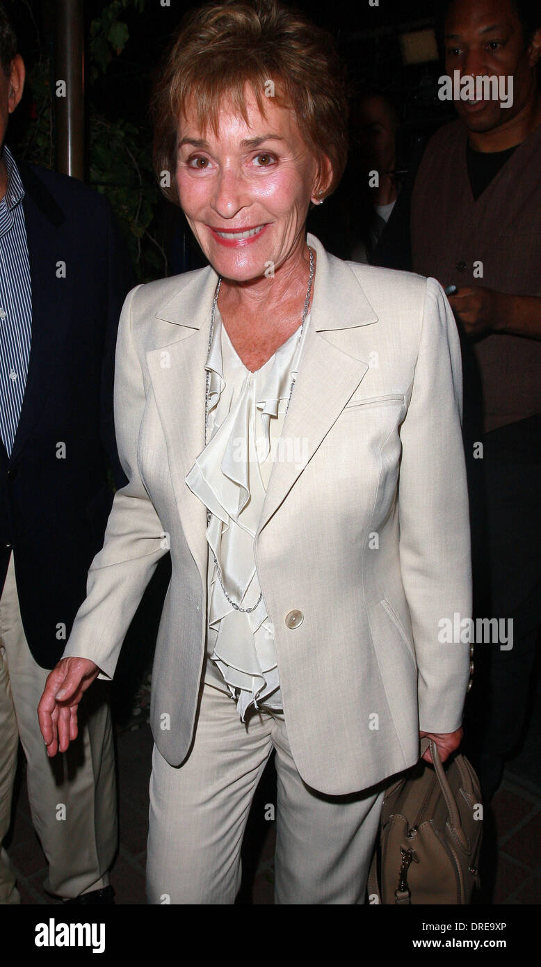Judith Sheindlin, better known as Judge Judy, outside Madeo's in Los ...