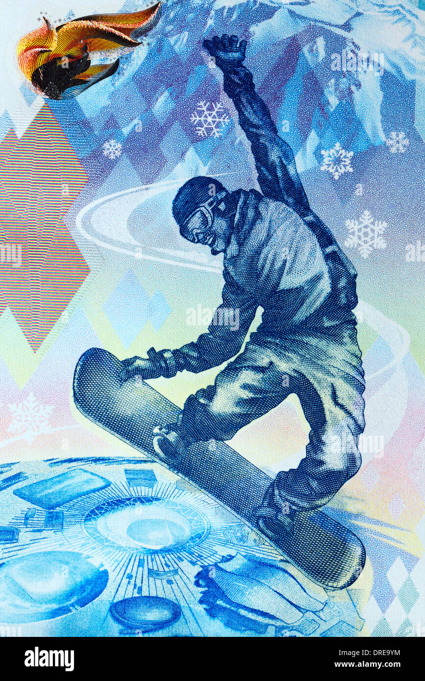 Winter Olympics Snowboarding Drawings