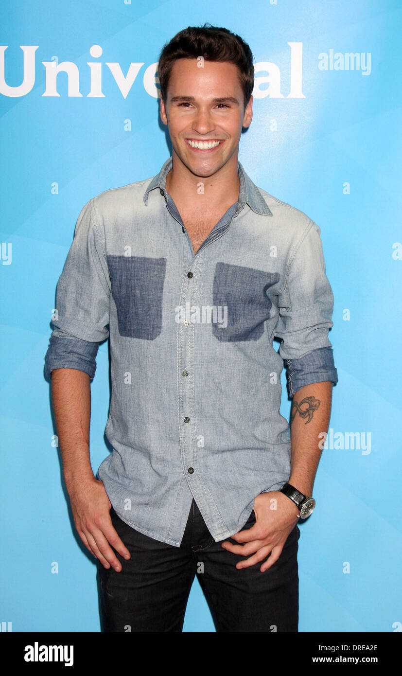 Nick Lazzarini NBC Universal Press Tour at Beverly Hilton Hotel - Day 2 ...