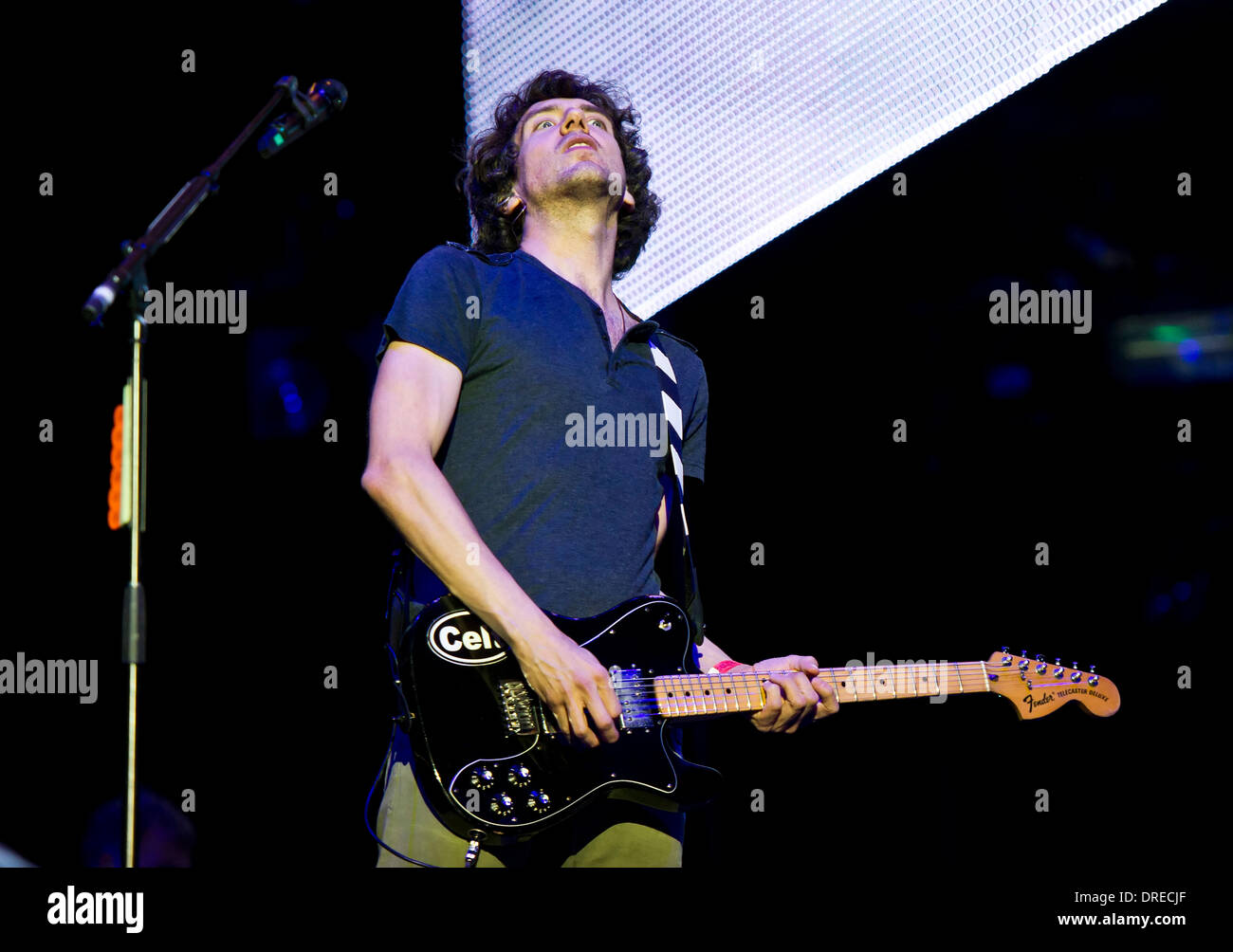 Snow Patrol perform during the 2012 BT London Live Concert in Hyde Park ...