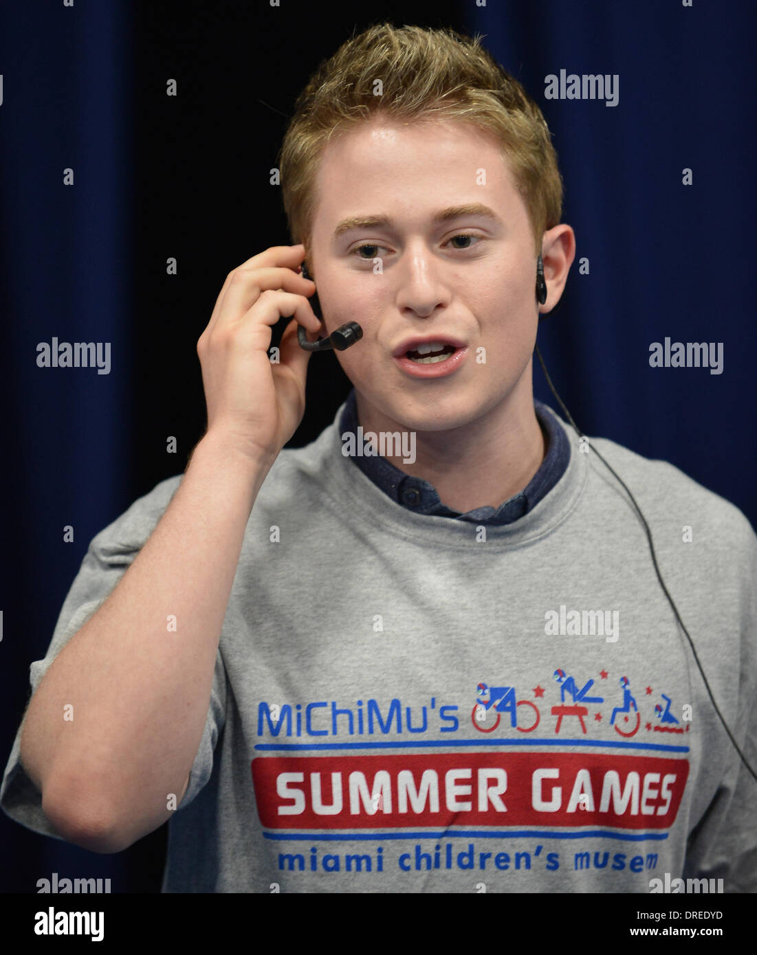 Reed Alexander attends the opening of MCM's newest exhibition MiChiMu's ...