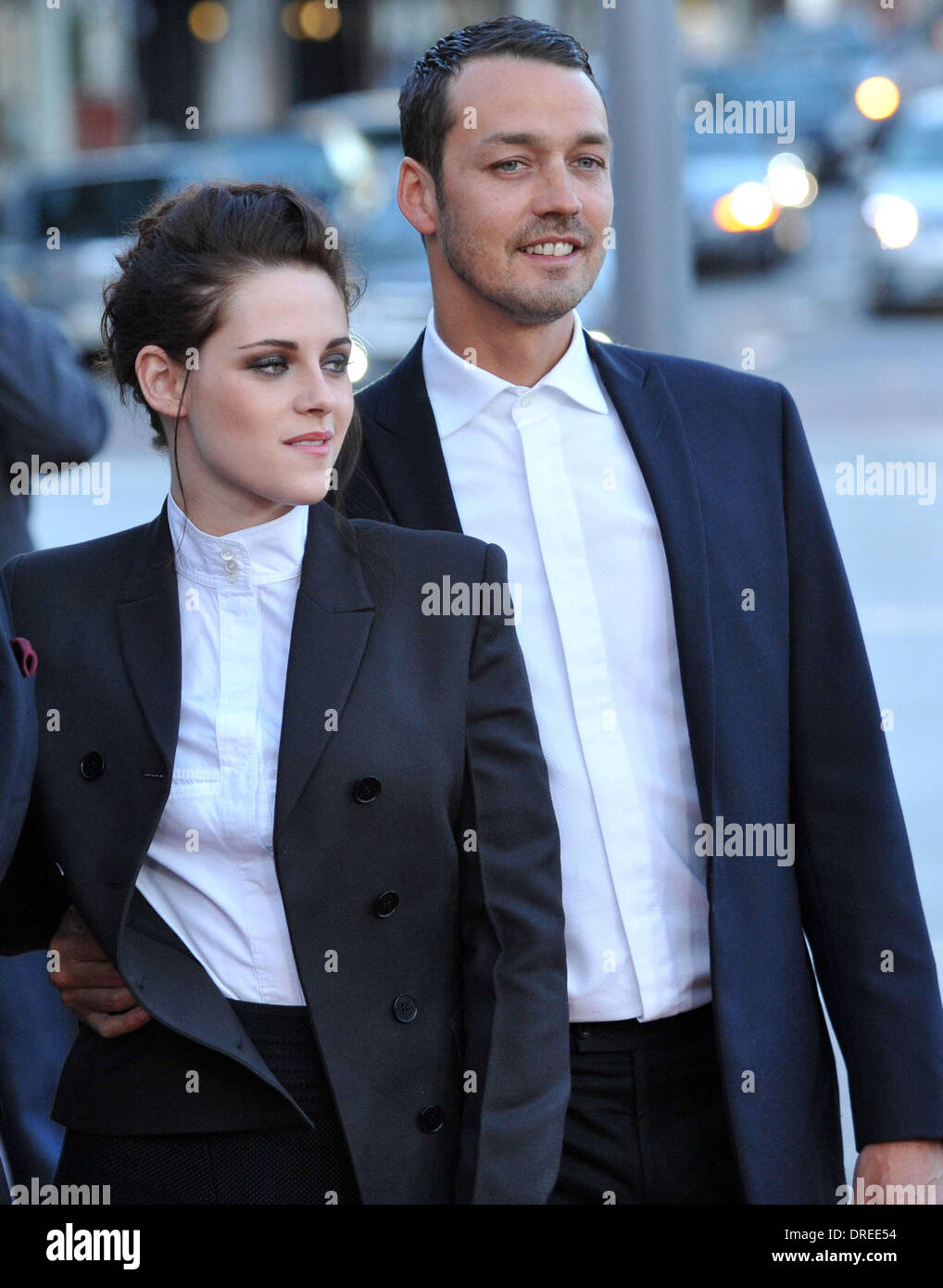 Kristen Stewart and Rupert Sanders attend a screening of 'Snow White ...