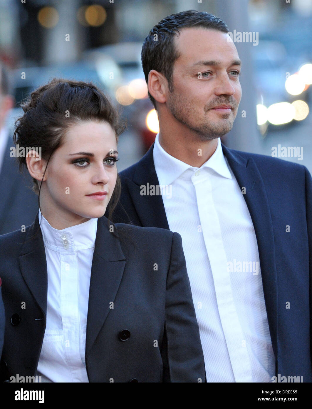 Kristen Stewart and Rupert Sanders attend a screening of 'Snow White ...