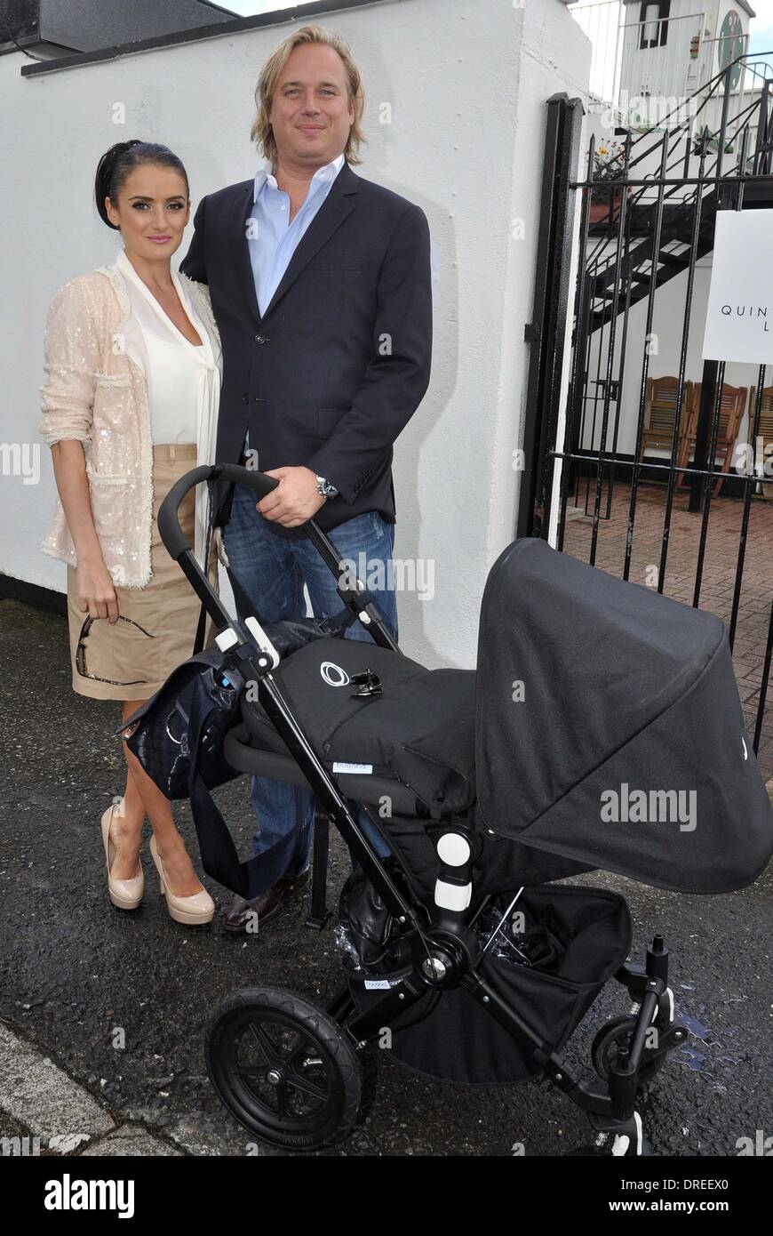 Virginia Macari and boyfriend Kaste Dahl at the Quintessentially ...