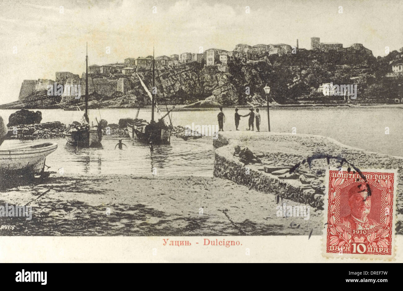 Ulcinj (Dulcigno), Montenegro Stock Photo - Alamy