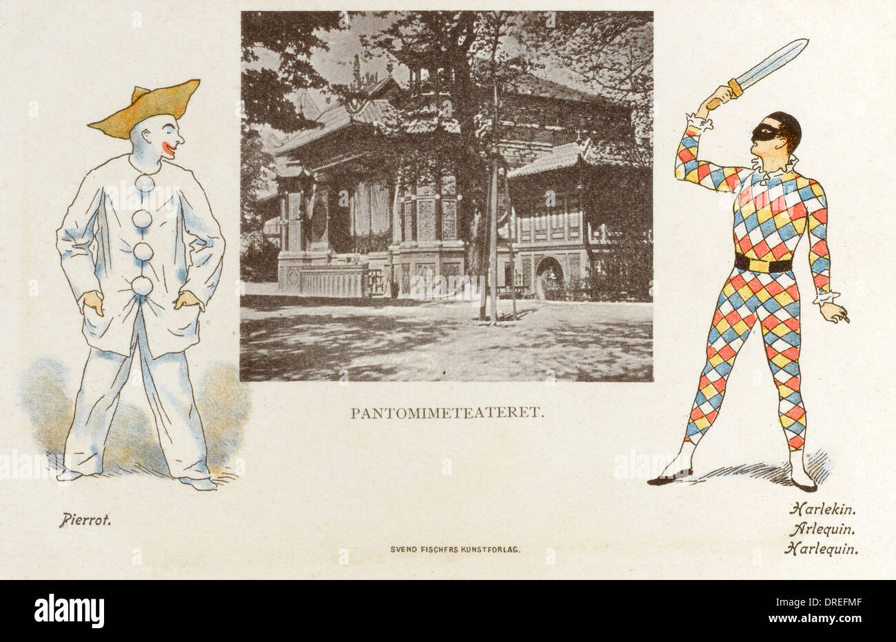 Pantomime character hi-res stock photography and images - Alamy