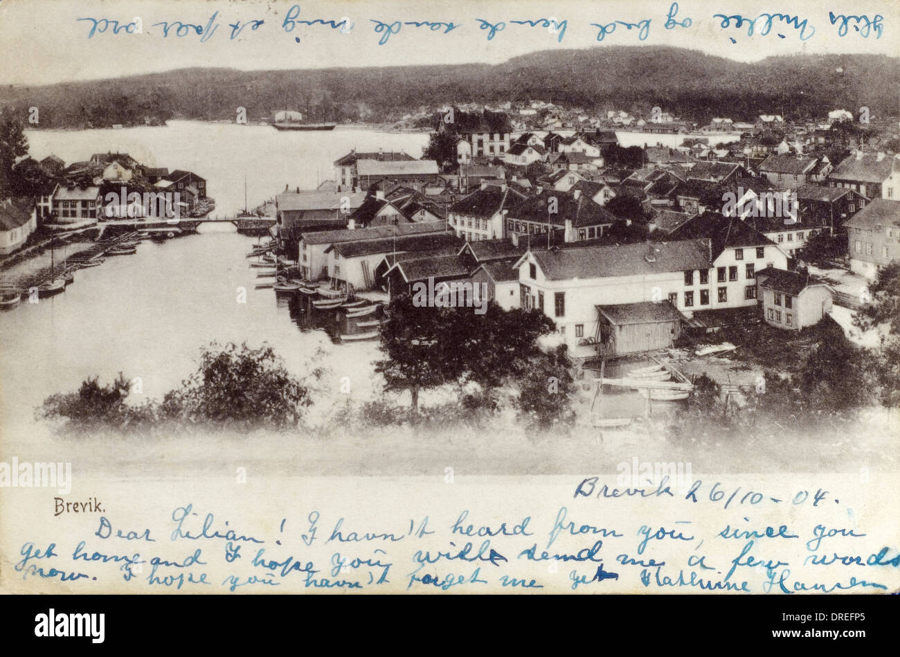 Norway - Brevik - Panorama Stock Photo - Alamy