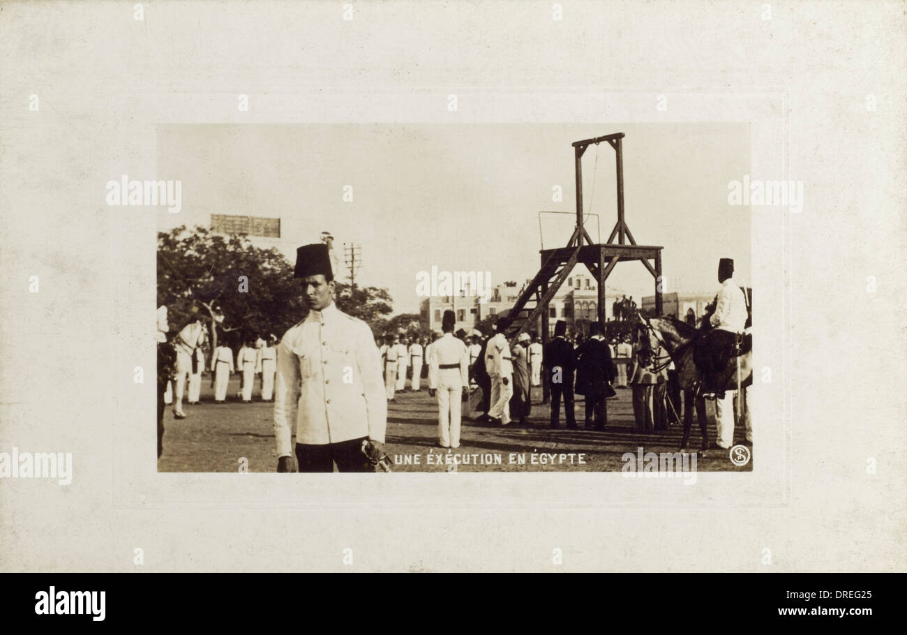 Execution hanging gallows hi-res stock photography and images - Alamy