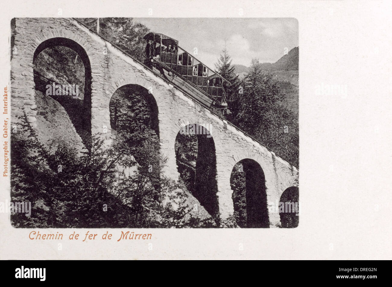 Lauterbrunnen mürren mountain railway hi-res stock photography and ...
