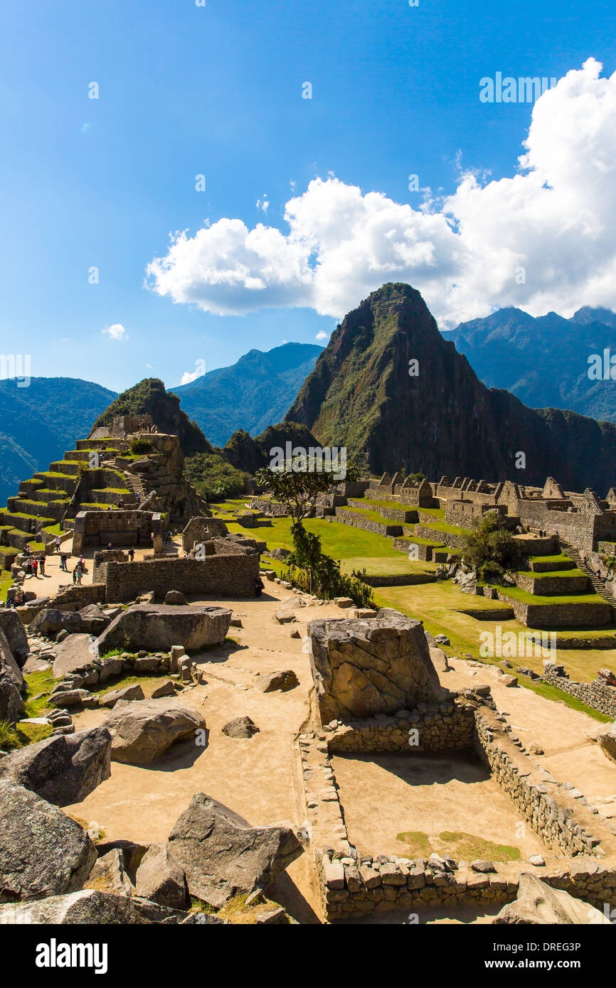 Mysterious city - Machu Picchu, Peru,South America. The Incan ruins and ...