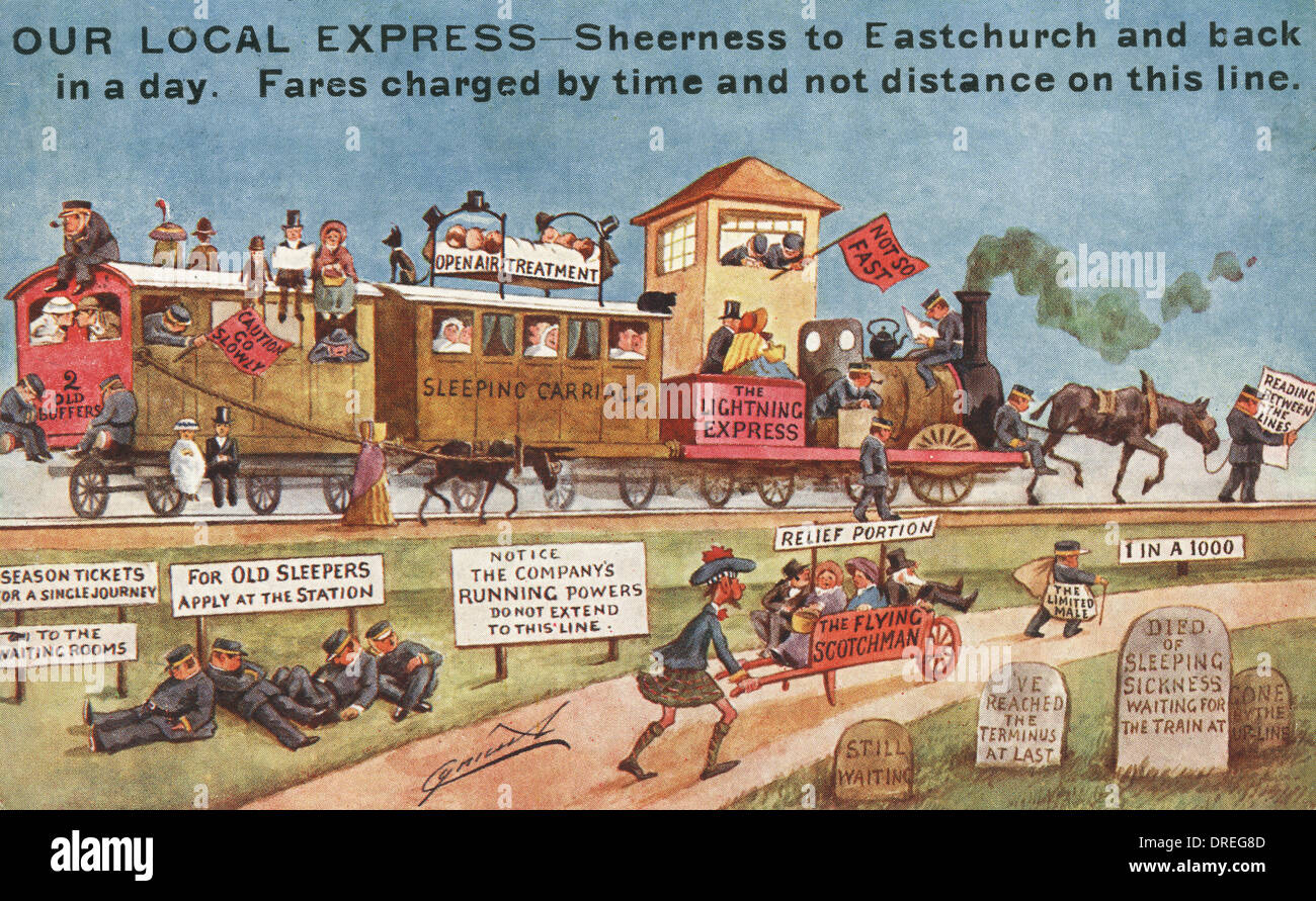 Our Local Express (2/2 Stock Photo - Alamy