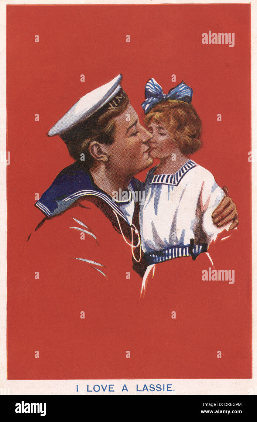 Kissing his daughter goodbye Stock Photo - Alamy