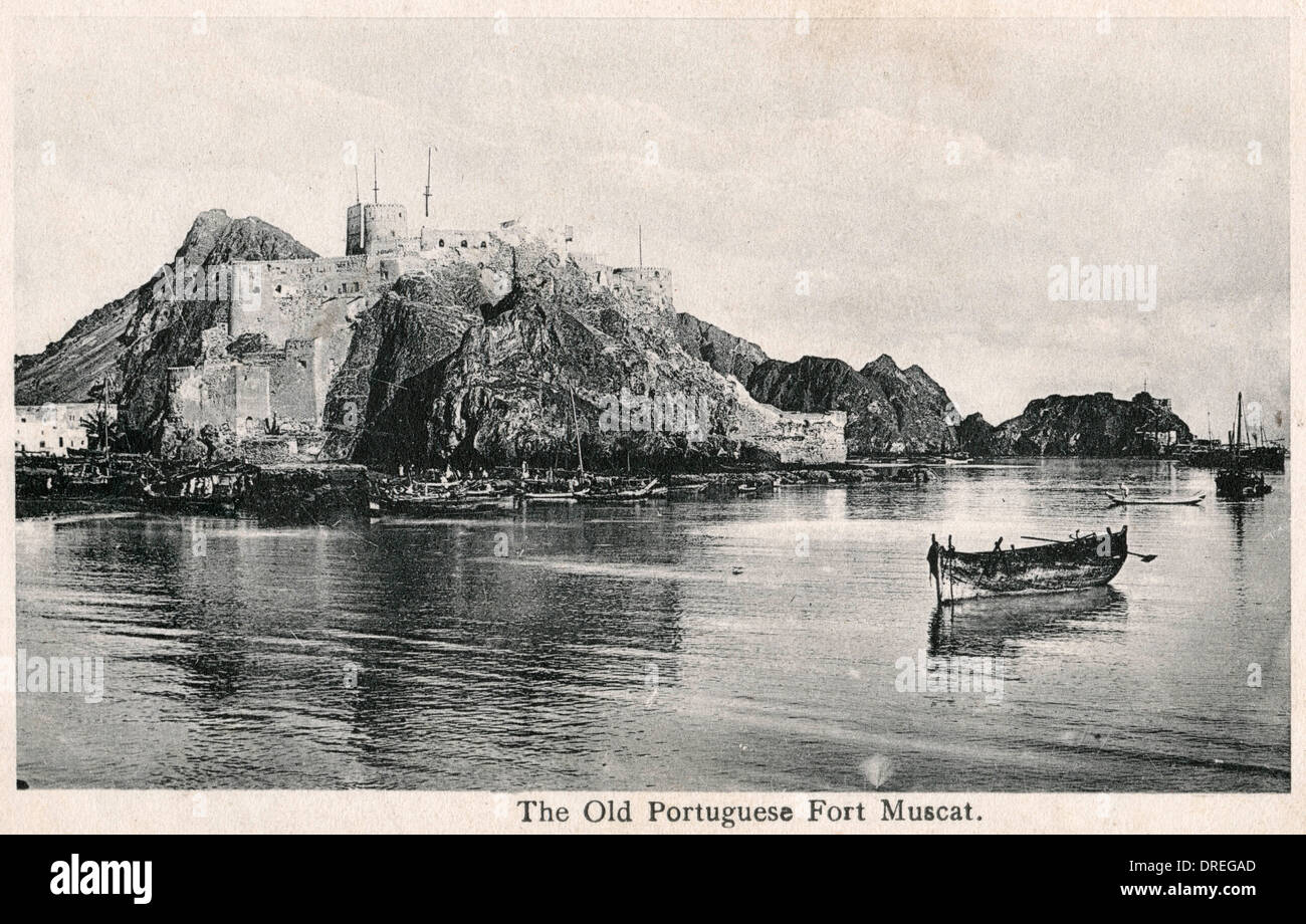 Al-Mirani Fort, Muscat, Oman Stock Photo - Alamy