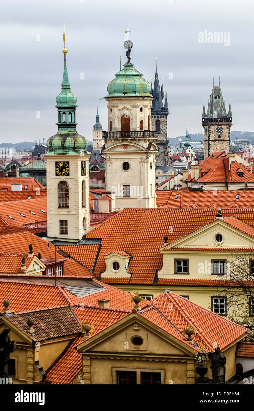 Prague spire hi-res stock photography and images - Alamy