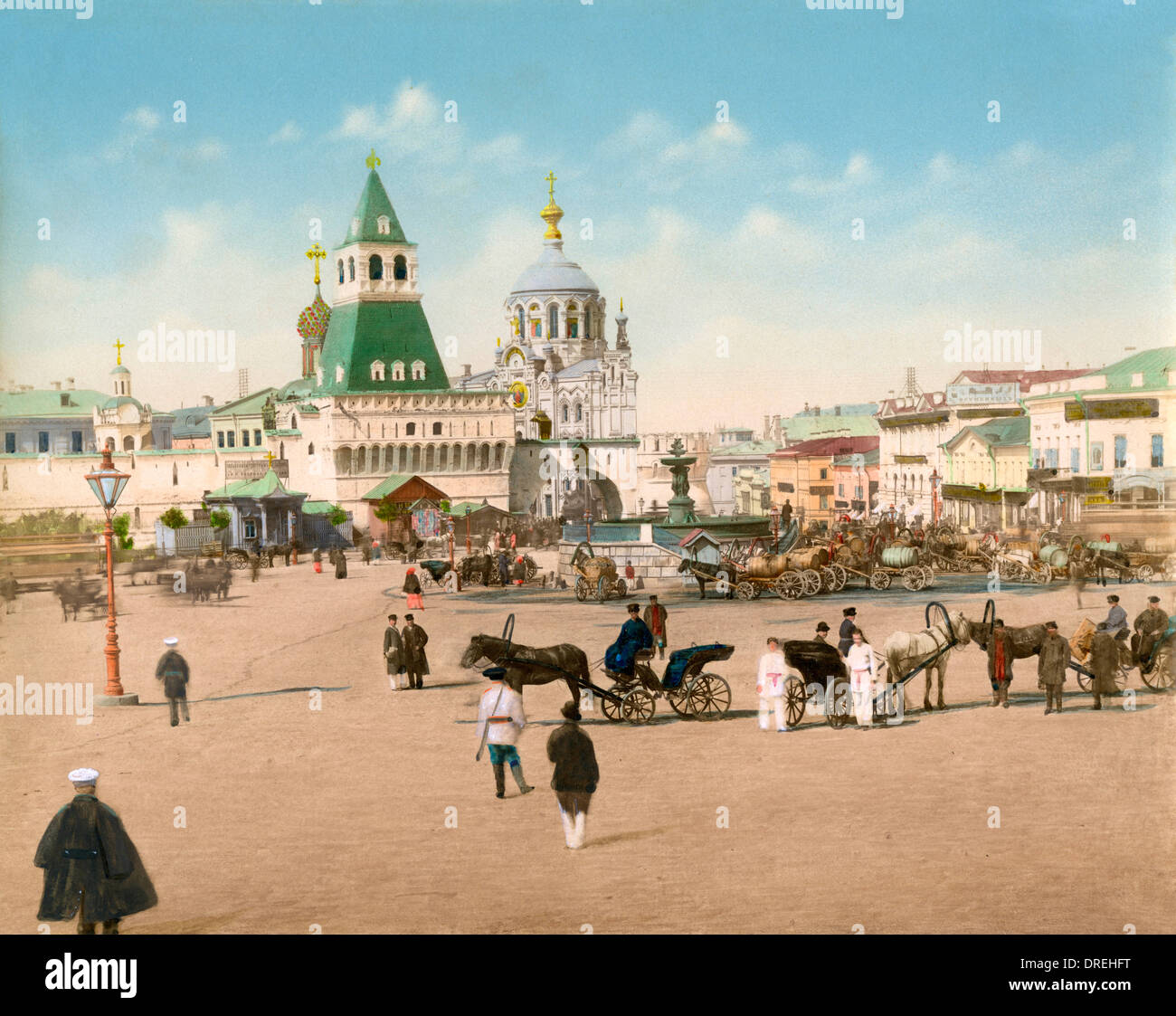 Lubyanka square hi-res stock photography and images - Alamy