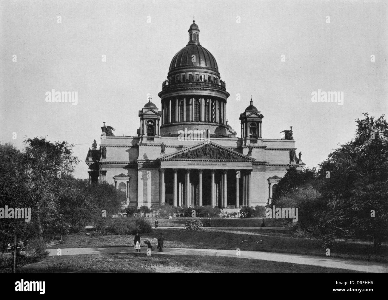 St isaac orthodox cathedral Black and White Stock Photos & Images - Alamy