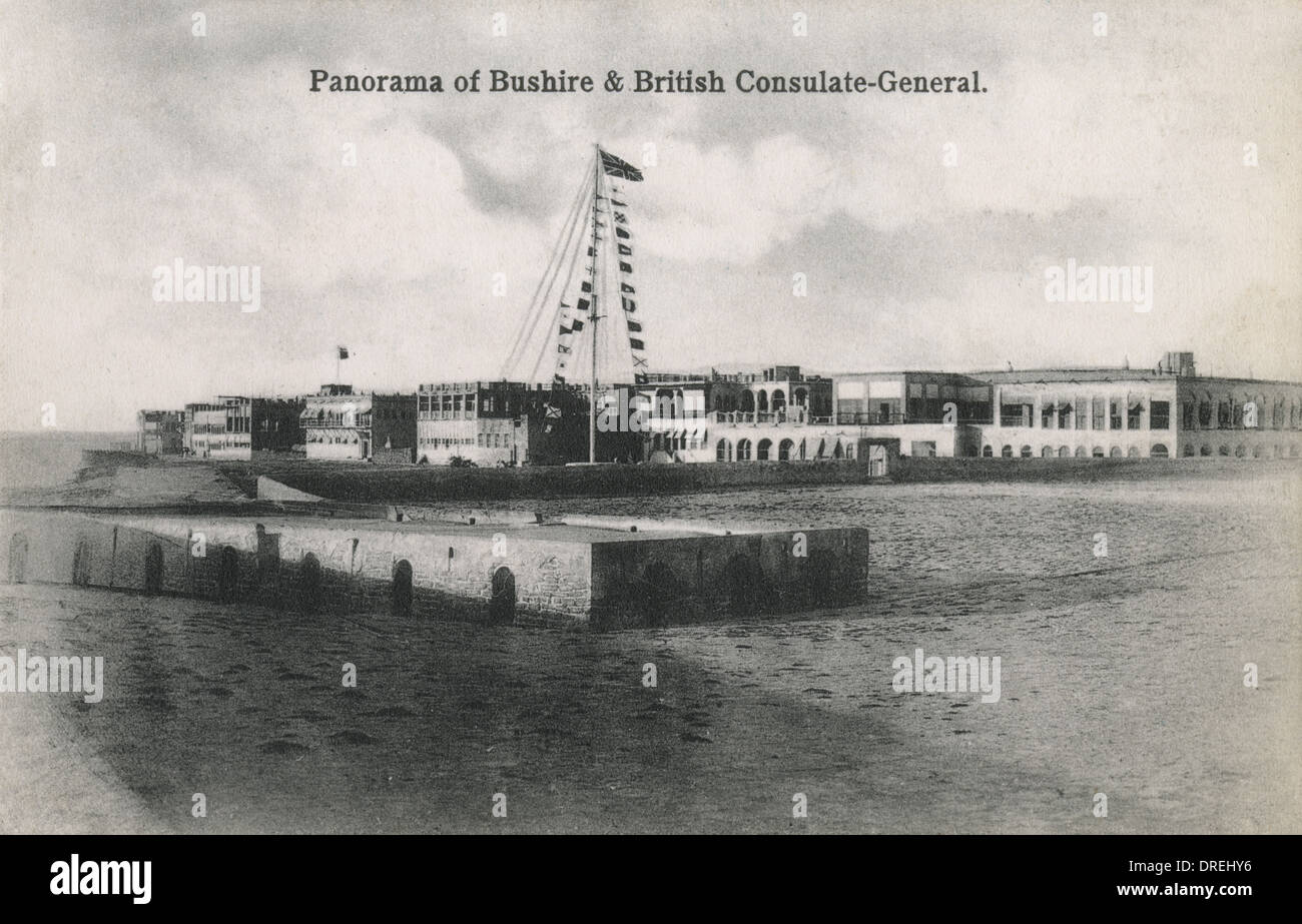 British Consulate General Headquarters, Bushehr Stock Photo - Alamy