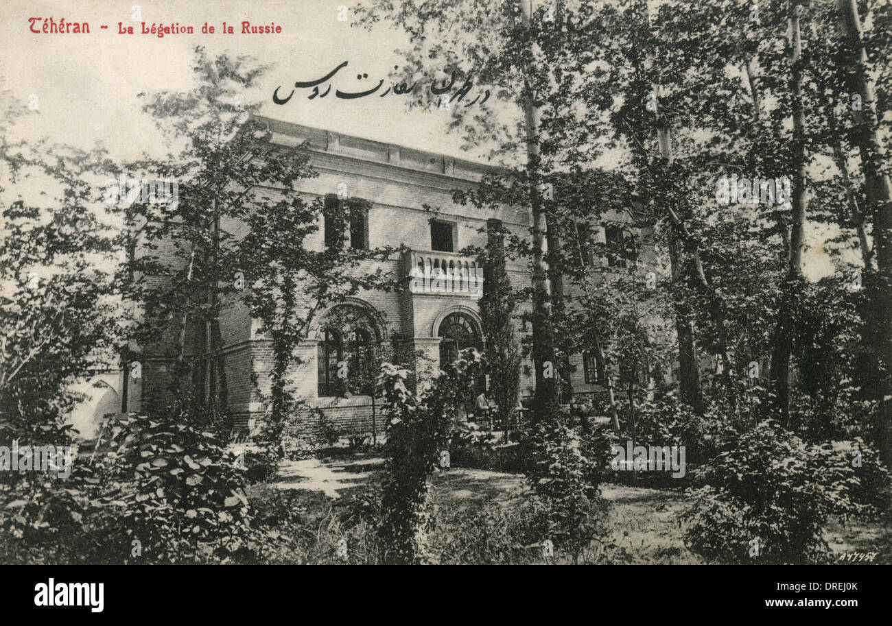 Tehran, Iran - The Russian Embassy Stock Photo - Alamy
