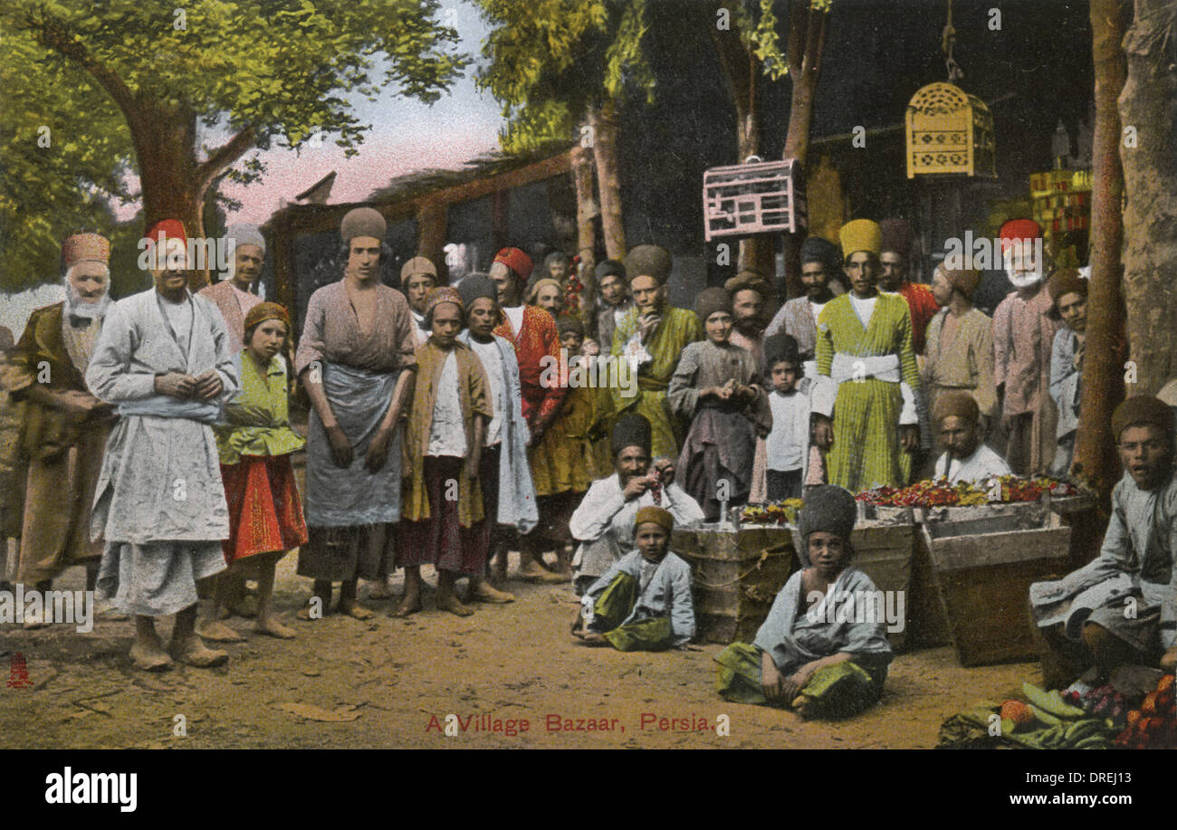 A village Bazaar - Iran Stock Photo - Alamy