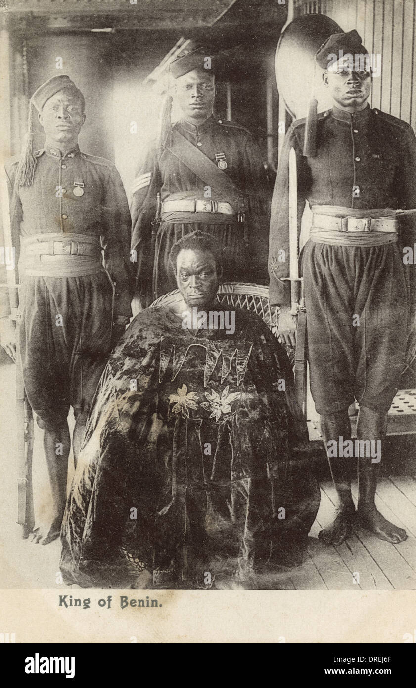 King Behanzin of Benin Stock Photo - Alamy