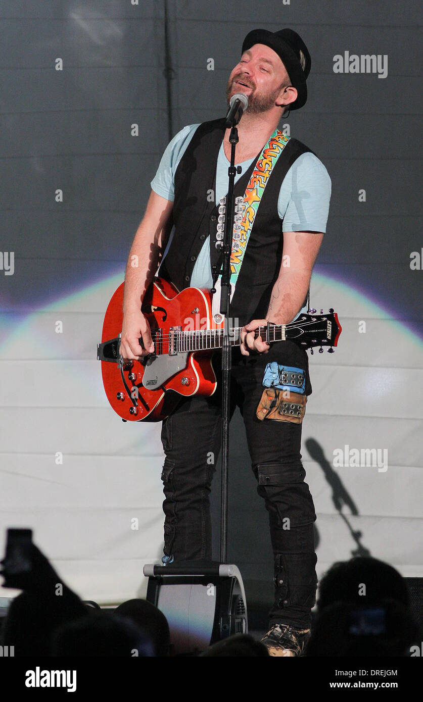 Kristian Bush of Sugarland performs during the 'In Your Hands' Tour at ...