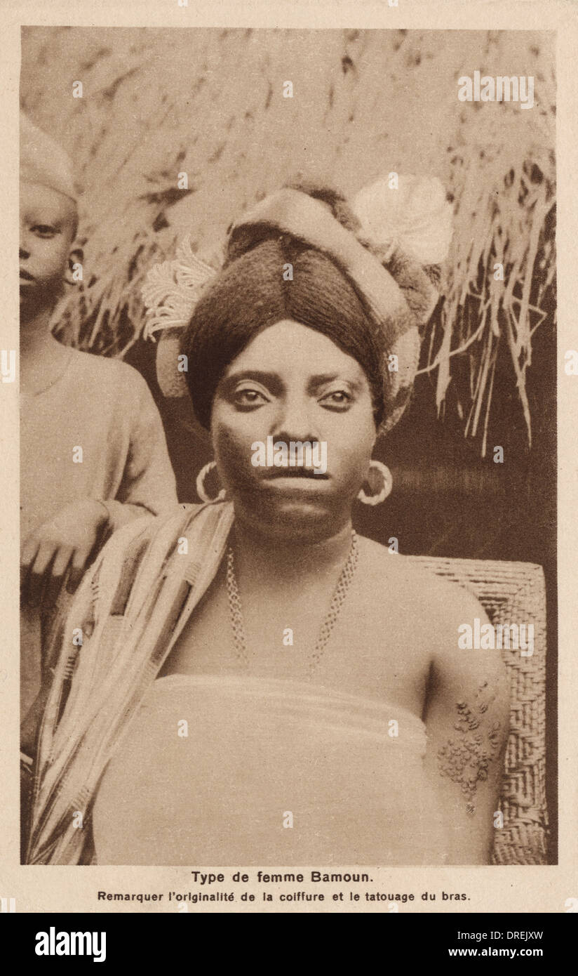 A Bamum woman from Cameroon Stock Photo - Alamy