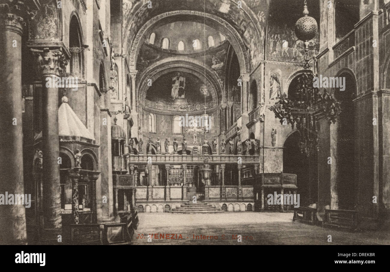 St marks venice altar hi-res stock photography and images - Alamy