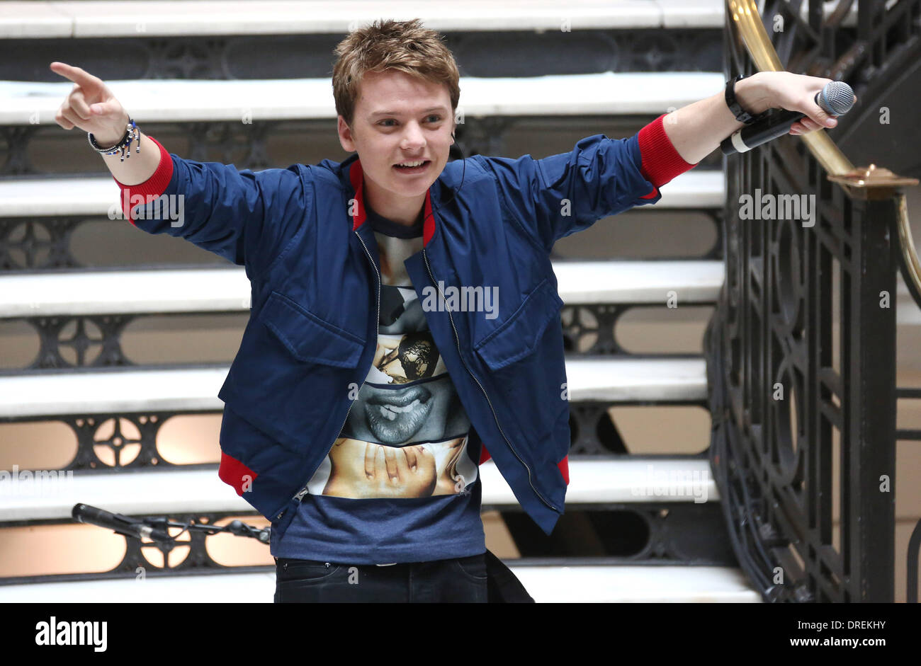 Conor Maynard meets fans and signs copies of his debut album 'Contrast ...