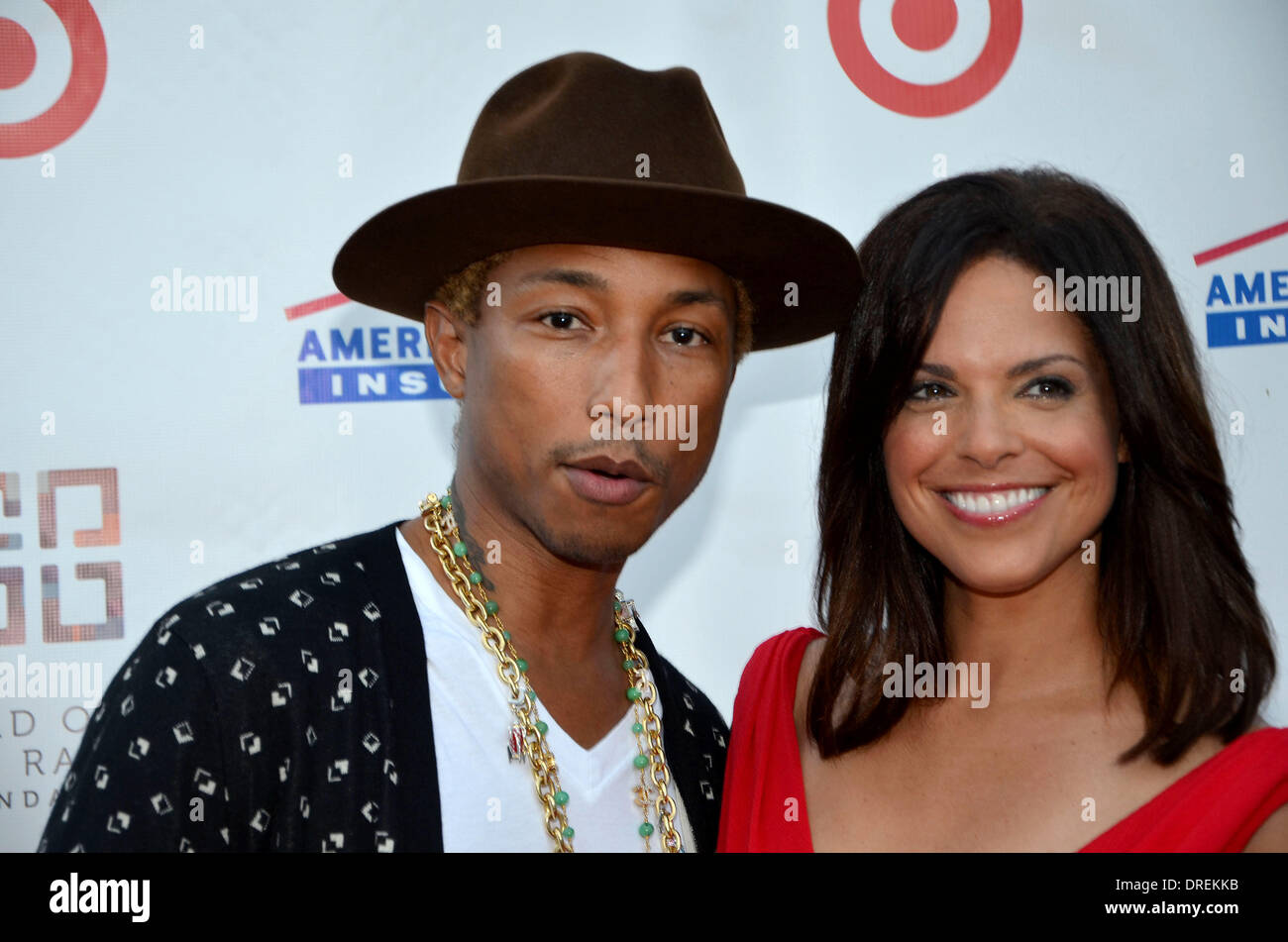Soledad O'Brien and Pharrell Williams The 2nd Annual New Orleans In The ...