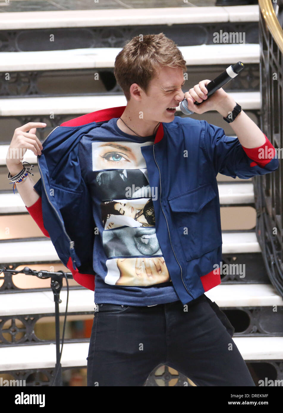 Conor Maynard meets fans and signs copies of his debut album Contrast ...