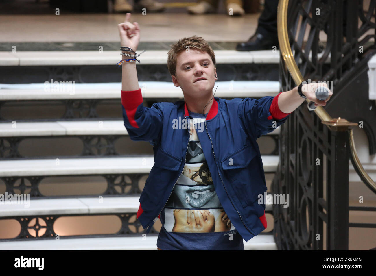 Conor Maynard meets fans and signs copies of his debut album Contrast ...