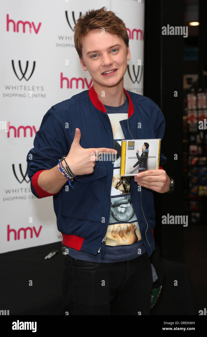 Conor Maynard meets fans and signs copies of his debut album Contrast ...